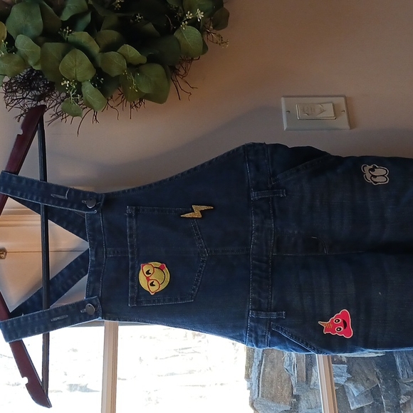 The Children's Place | Bottoms | Childrens Place Emoji Overalls | Poshmark